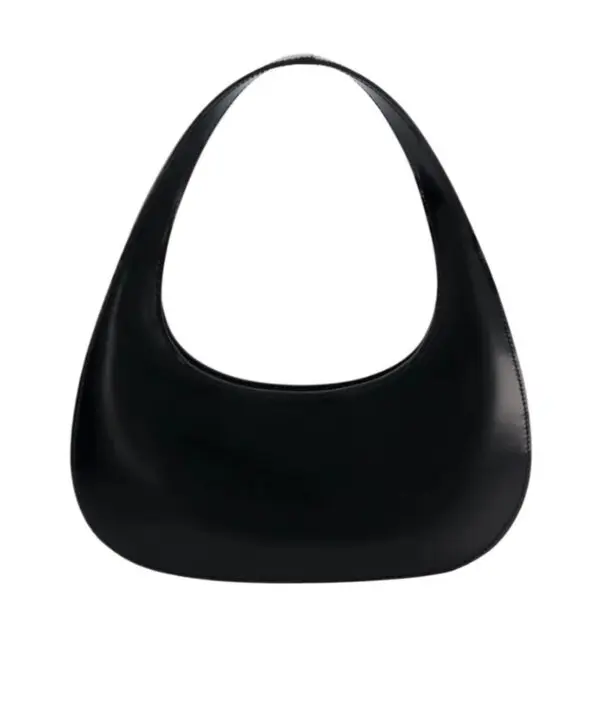 Coperni Leather Shoulder Bag - Black
