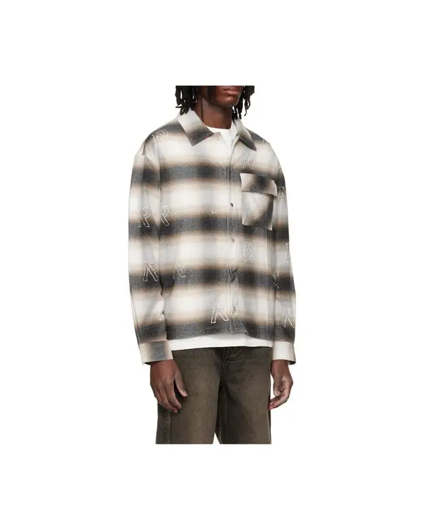 REPRESENT Checked Flannel Shirt