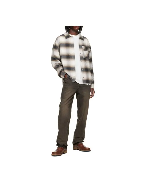REPRESENT Checked Flannel Shirt