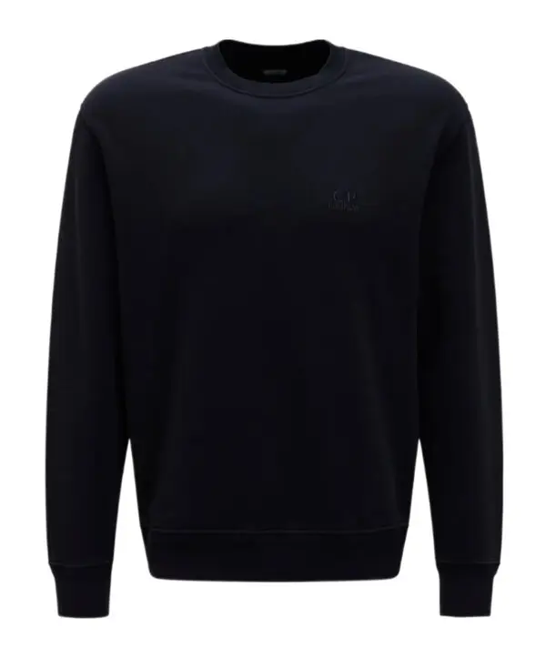 C.P. COMPANY Logo Sweatshirt - Black
