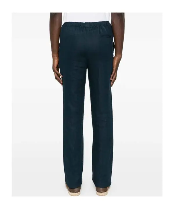Kiton Drawstring Flared Trousers - Black