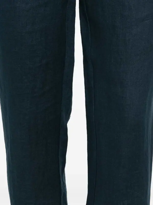 Kiton Drawstring Flared Trousers - Black