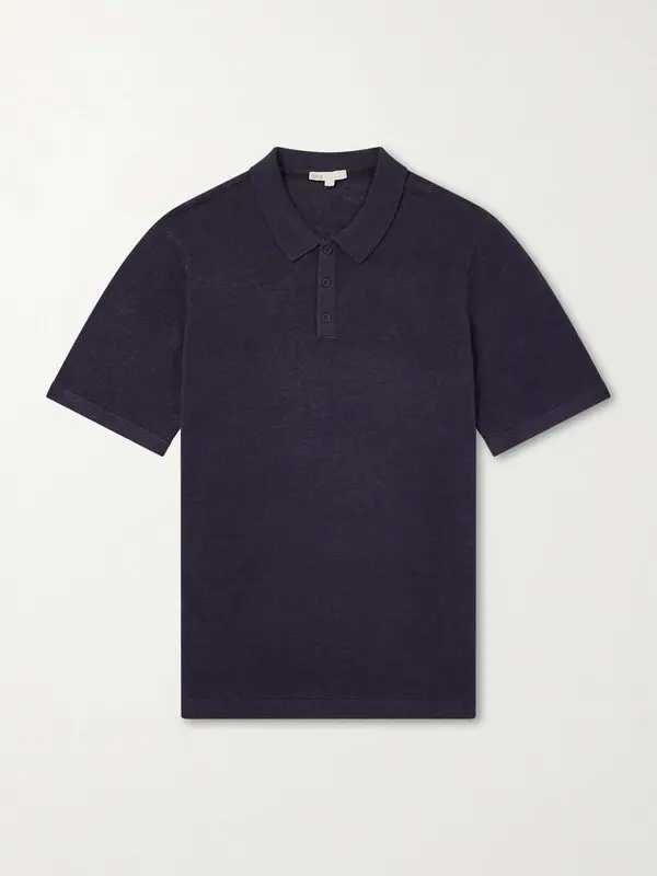 Onia Linen Polo Shirt