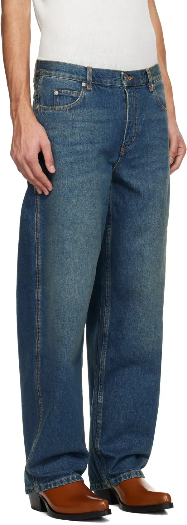 Isabel Marant Étoile Straight Leg Jeans - Fadedblue