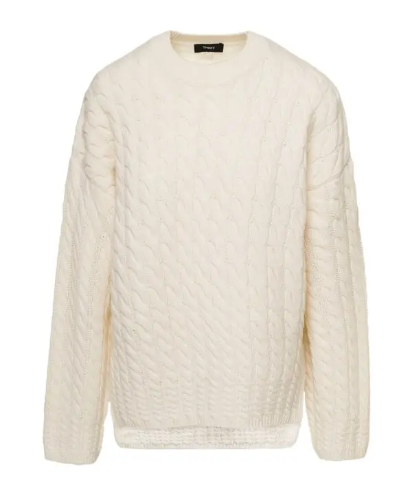Theory Cable-knit Jumper