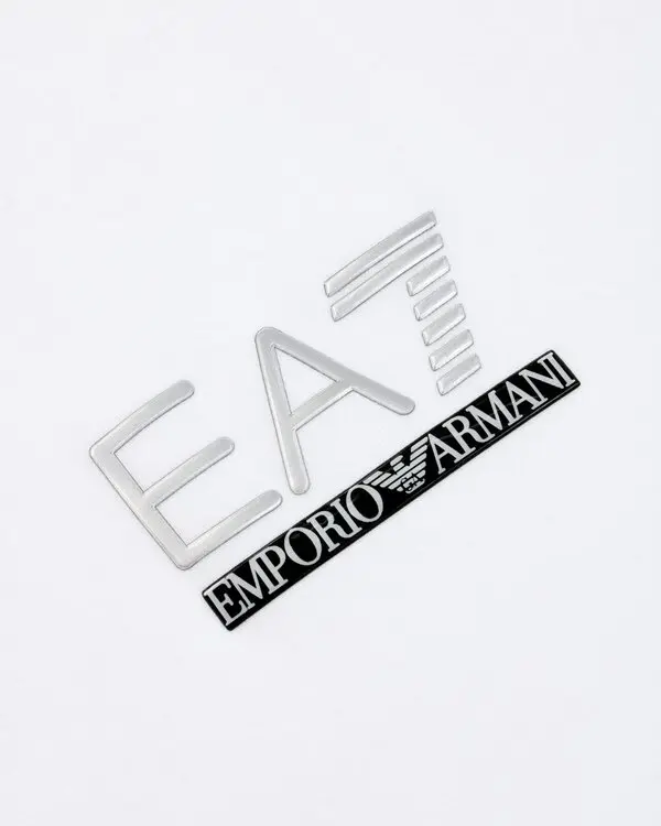 EA7 Logo T-shirt With Round Neck