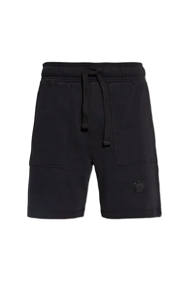 Zadig&Voltaire Pablo Slub Shorts - Black