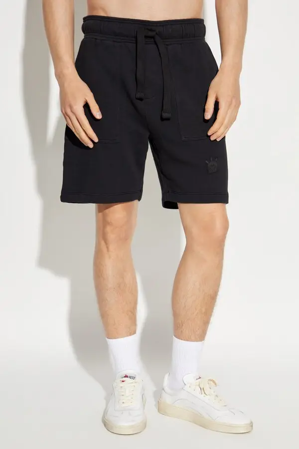 Zadig&Voltaire Pablo Slub Shorts - Black