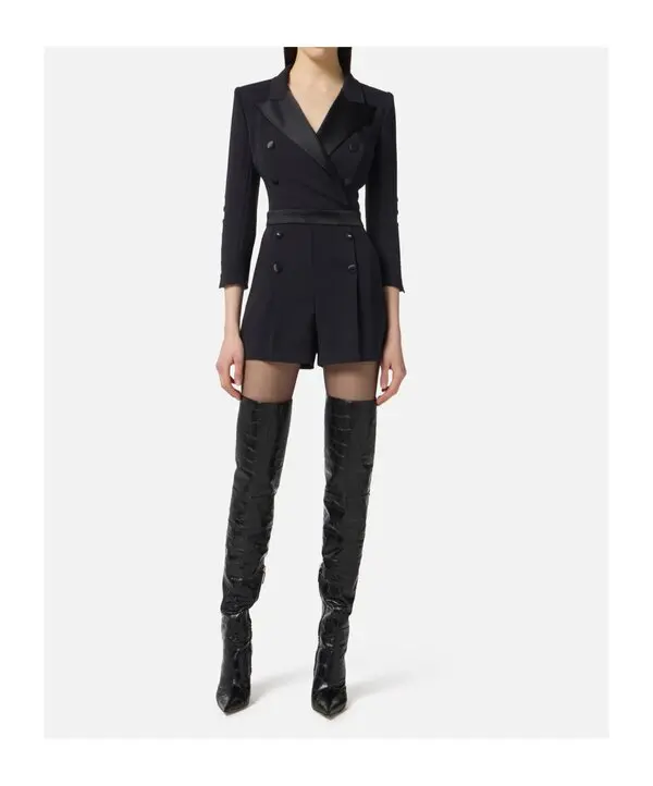 Elisabetta Franchi Double-breasted Jumpsuit