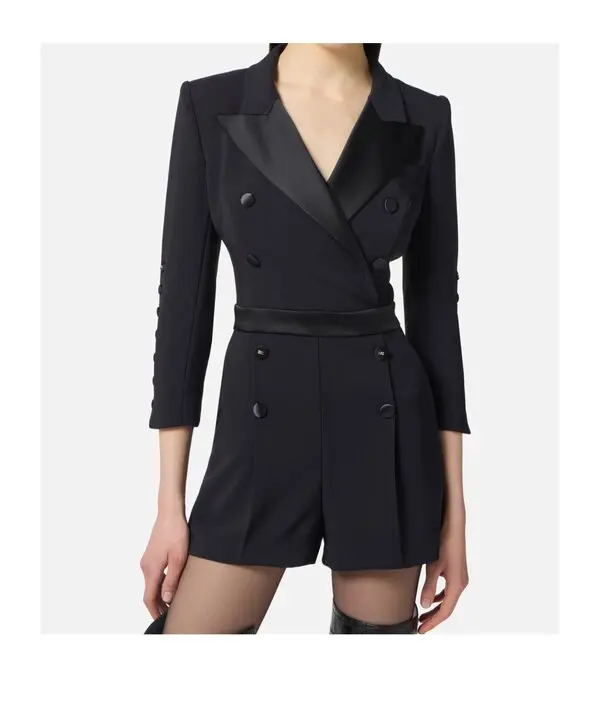 Elisabetta Franchi Double-breasted Jumpsuit