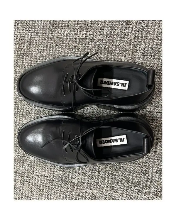 JIL SANDER Lace-up Thick Sole Derbies