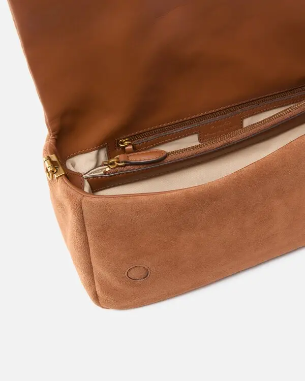 Pinko Logo-appliqué Flap Shoulder Bag