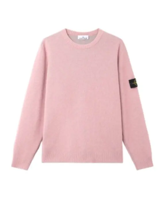 Stone Island Logo Patch Crewneck Sweater