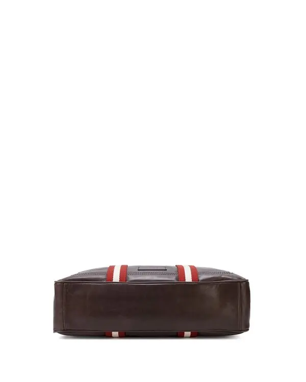 Bally Logo Handbag - Brown