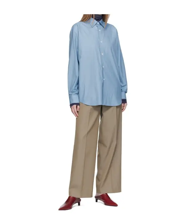 Auralee Finx Twill Shirt
