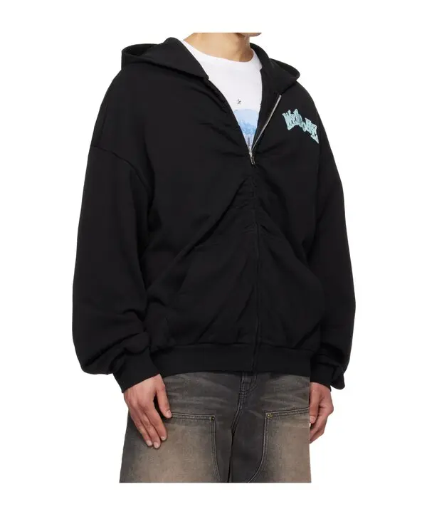 We11Done Angel Rock Zip-up Hoodie