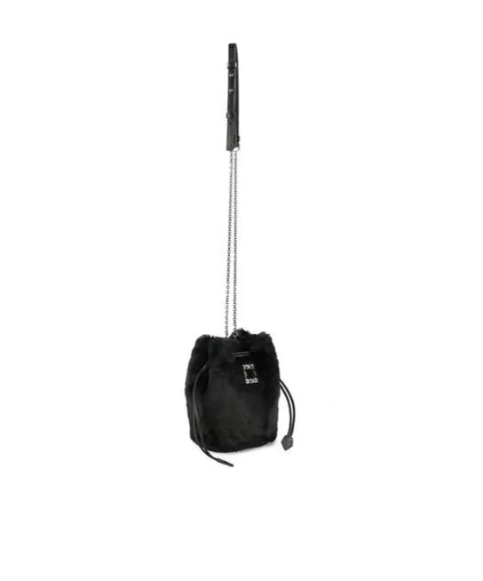 ROGER VIVIER Embellished Drawstring Bucket Bag