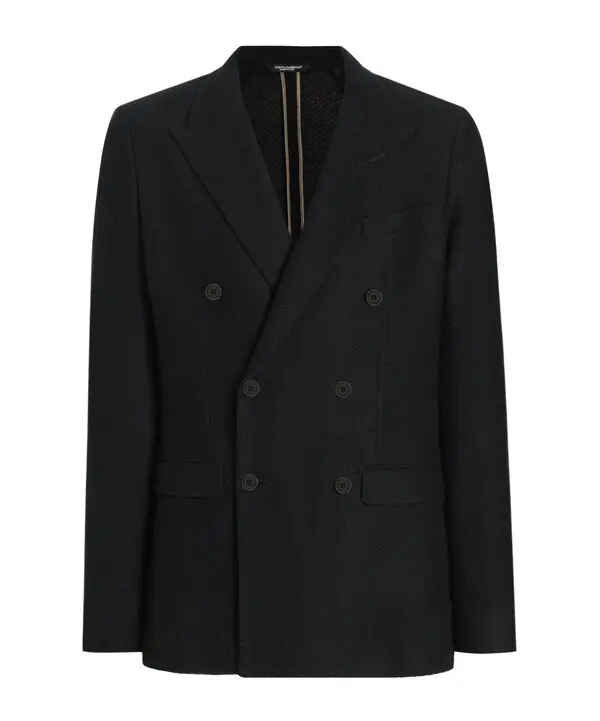 Dolce & Gabbana Double-breasted Blazer - Black