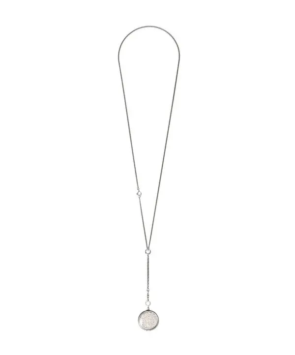 ANN DEMEULEMEESTER Elsu Medallion Necklace - Silver
