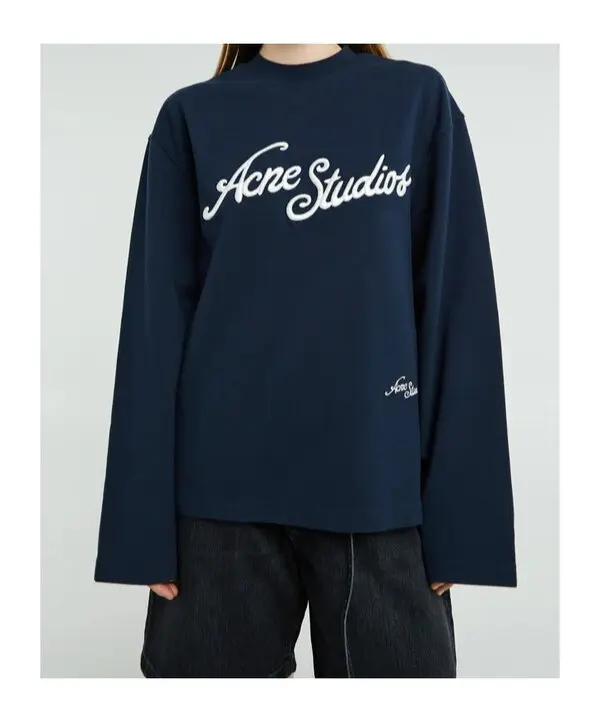 Acne Studios Logo Relaxed Fit T-shirt
