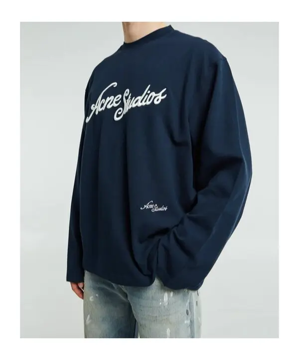 Acne Studios Logo Relaxed Fit T-shirt