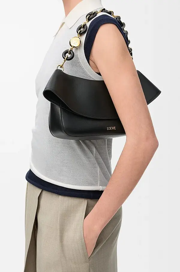 Loewe Medium Ola Bag - Black