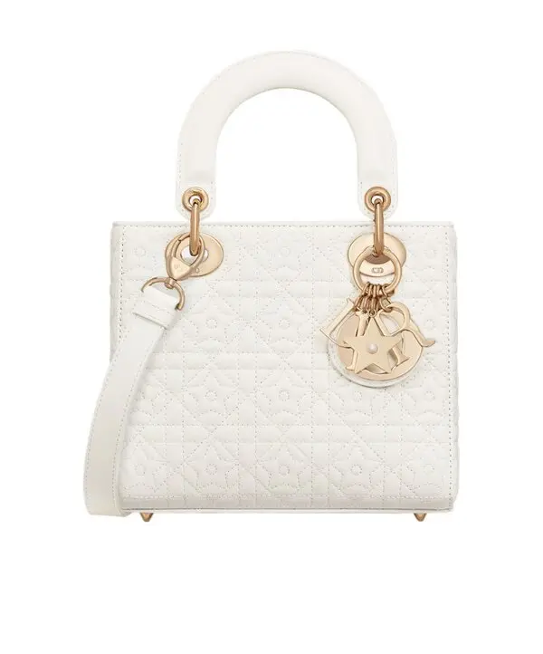 Dior Lady Bag - Milky White