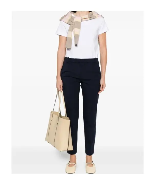 Pinko Mid-rise Cigarette Trousers With Pleated Detailing