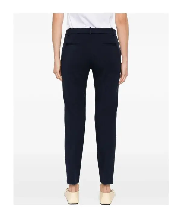 Pinko Mid-rise Cigarette Trousers With Pleated Detailing