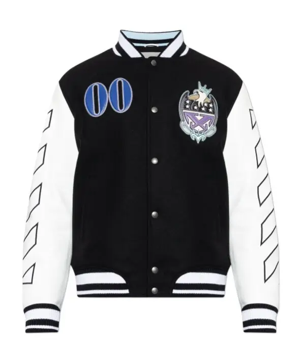 Off-White Varsity Jacket - Black