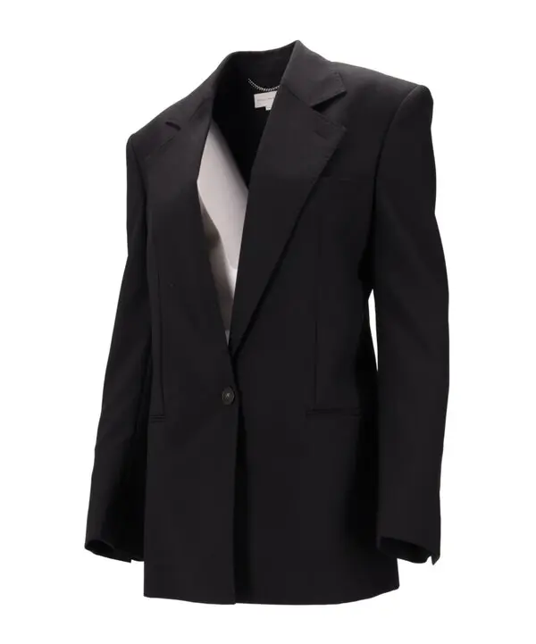 Stella McCartney Single-breasted Blazer - Black