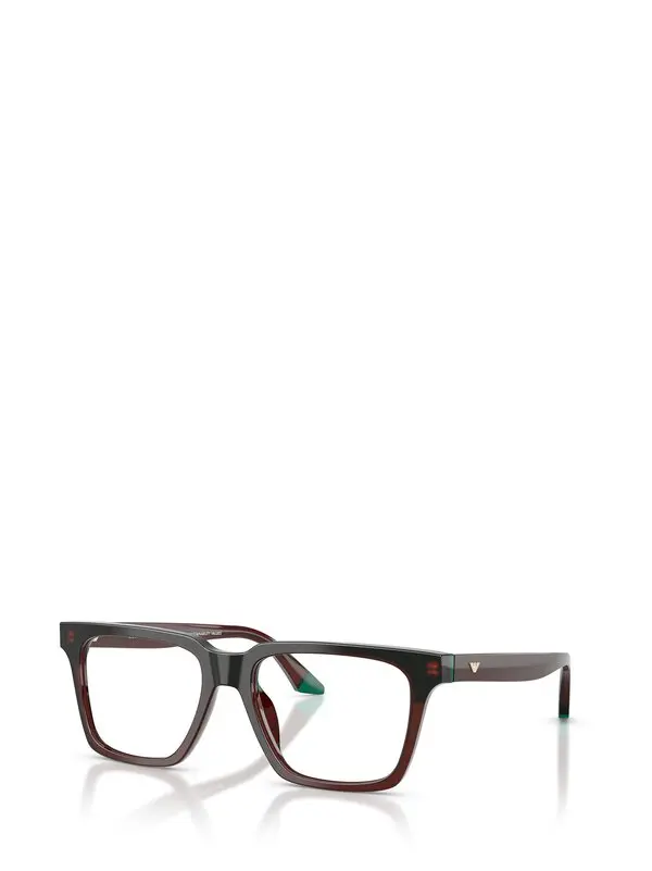 Emporio Armani Square Frame Eyeglasses - Black