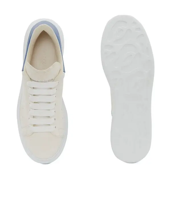 Alexander McQueen Oversized Lace-up Sneakers In Suede