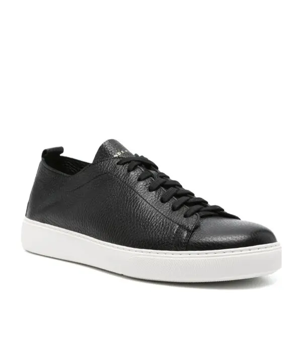 HENDERSON BARACCO Byron Leather Sneakers - Black