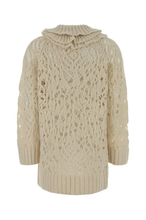 Dior Sweater With Removable Ruched Collar - No