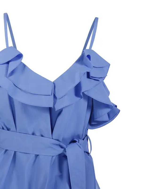 P.a.r.o.s.h Ruffled Belted Top
