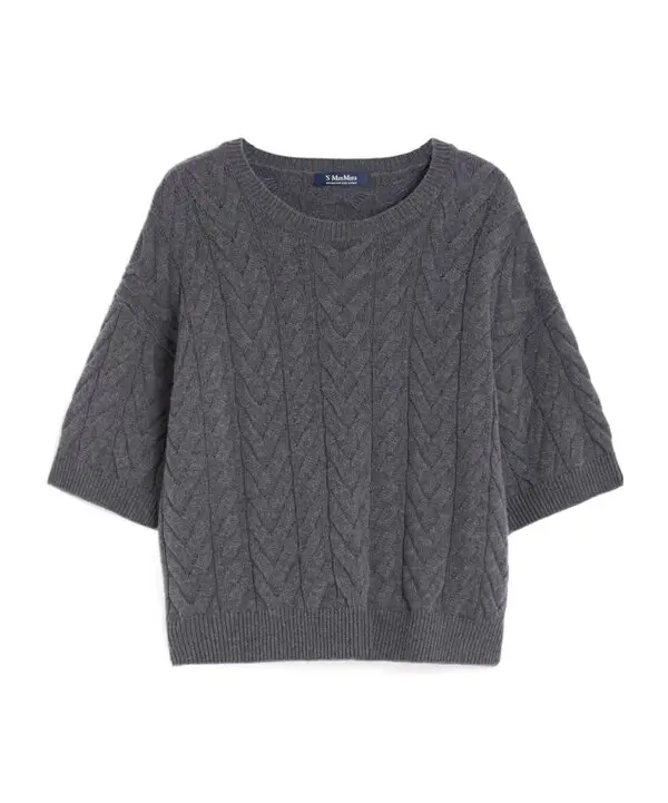 Max Mara Dominus Crewneck Jumper - Medium Gray