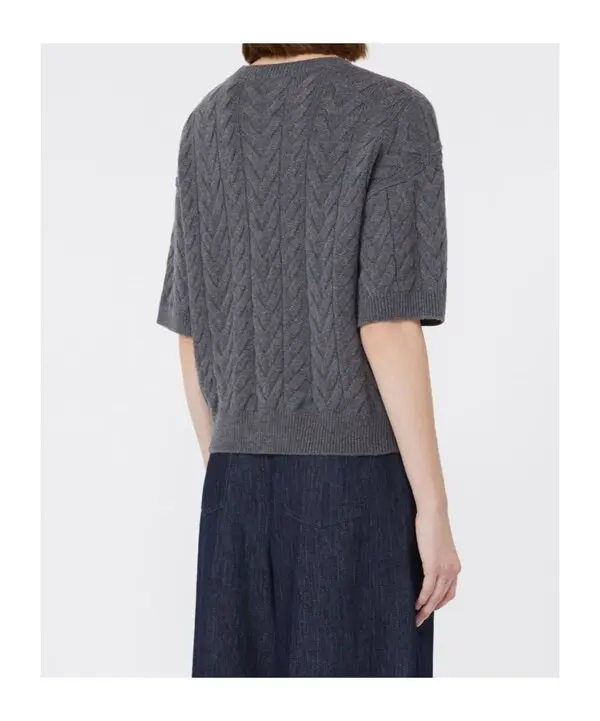 Max Mara Dominus Crewneck Jumper - Medium Gray