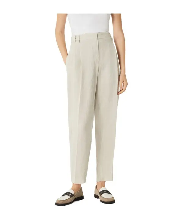 Brunello Cucinelli Monili Embellished Sparkling Slouchy Trousers