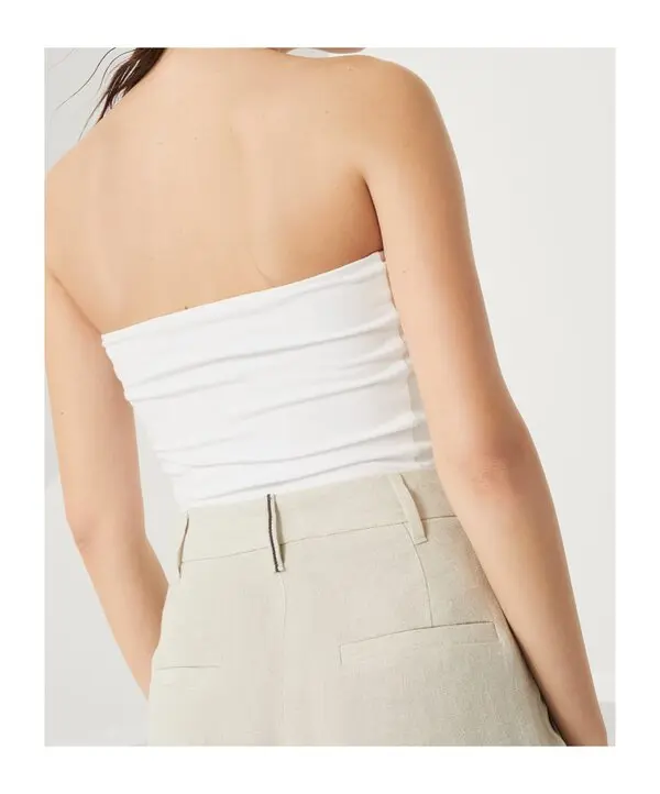 Brunello Cucinelli Monili Embellished Sparkling Slouchy Trousers - Beige