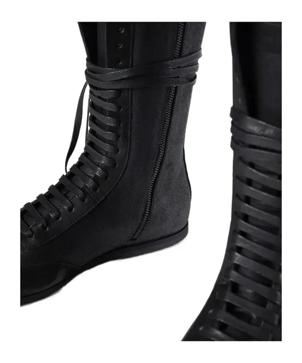 ANN DEMEULEMEESTER High-top Lace-up Boots