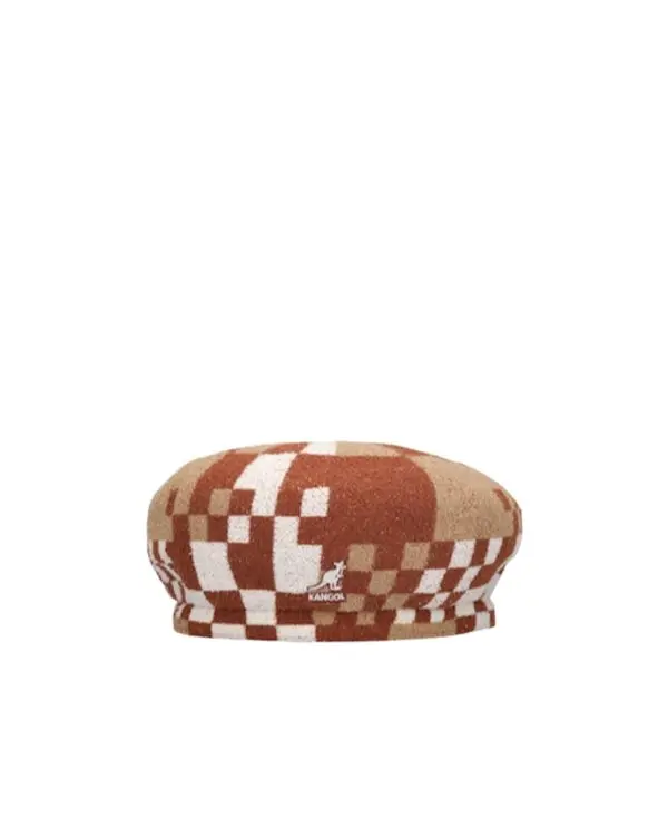 KANGOL Checked Logo Beret