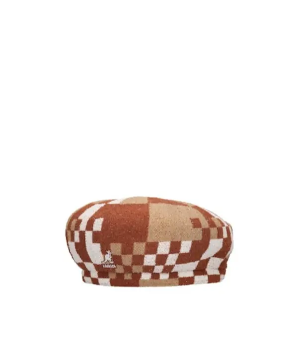 KANGOL Checked Logo Beret