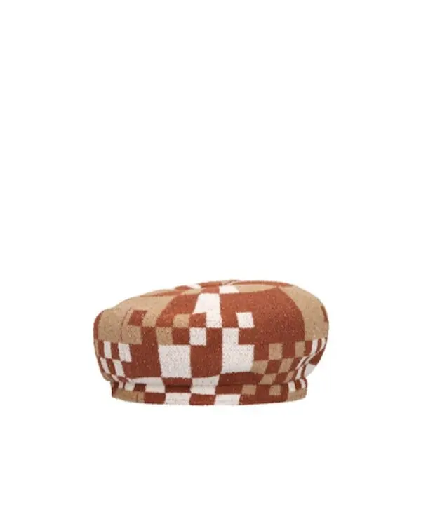 KANGOL Checked Logo Beret