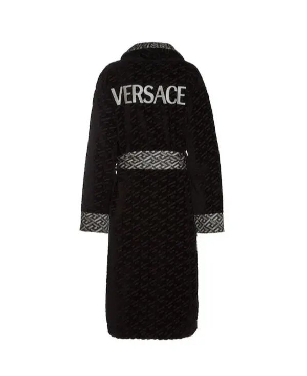Versace Logo Belt Robe