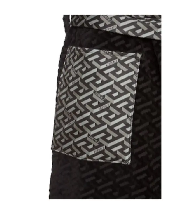 Versace Logo Belt Robe
