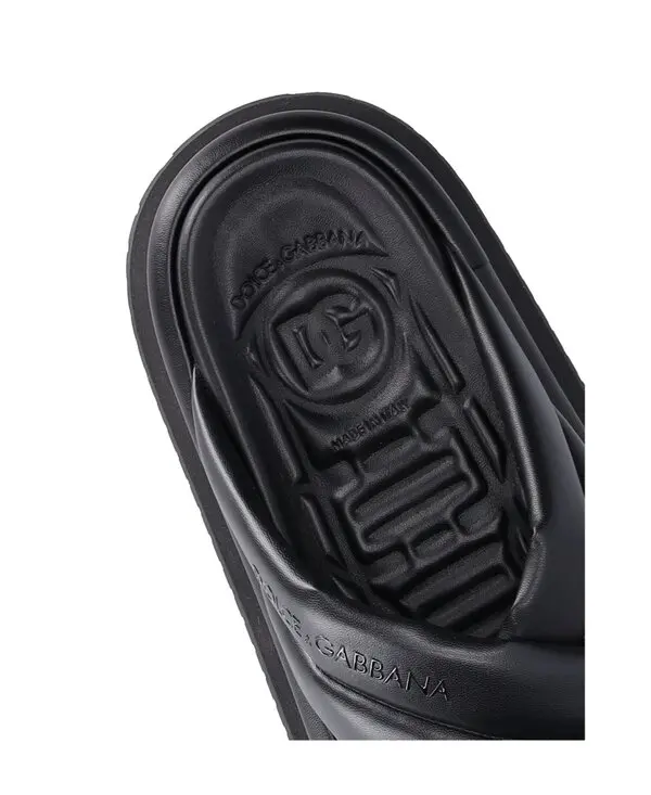 Dolce & Gabbana Crossover Strap Sandals