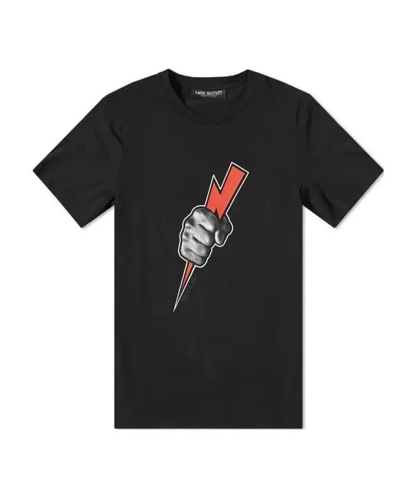 Neil Barrett Round-necked Logo T-shirt