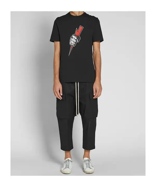 Neil Barrett Round-necked Logo T-shirt