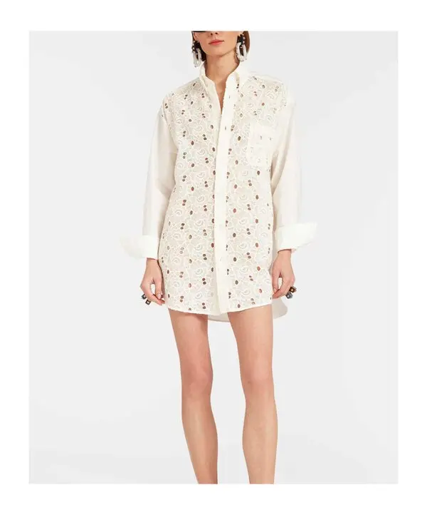 La DoubleJ Long Sleeve Shirt - White